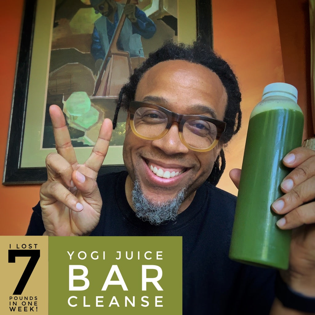I lost 7 pounds in one week on a Yogi Juice Bar cleanse